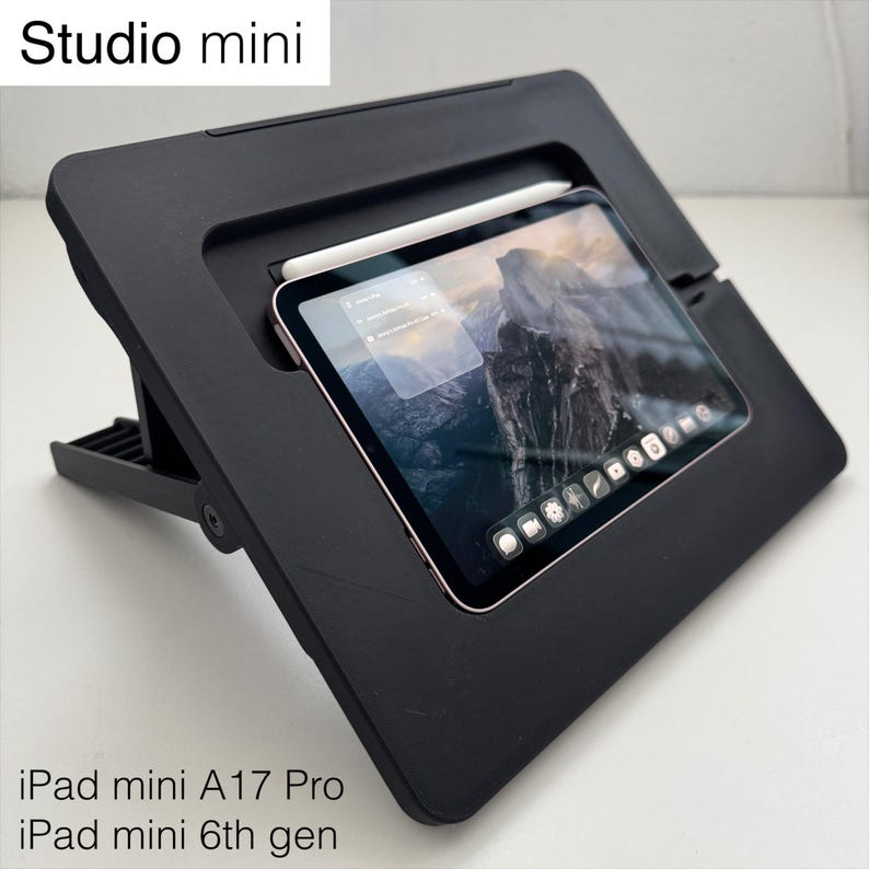 Studio iPad Mini Adjustable Drawing Stand Desk Easel 6th Gen, A17 Pro ...
