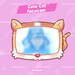 Animated Cute Cat Facecam | Orange, White Skin - Etsy