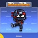 Black Ninja L Dance | Loser | Taunt | Celebrate | Animated Emote | Gif ...