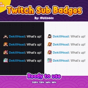 8 Sub Badges - Ultimate Wizard | Magician | Mage | Sorcerer - Etsy