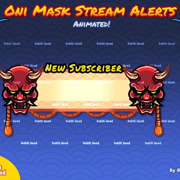 Anime Twitch Mask - Etsy