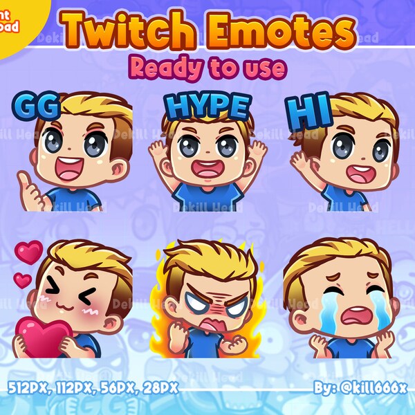 Blonde Hair Boy - Etsy