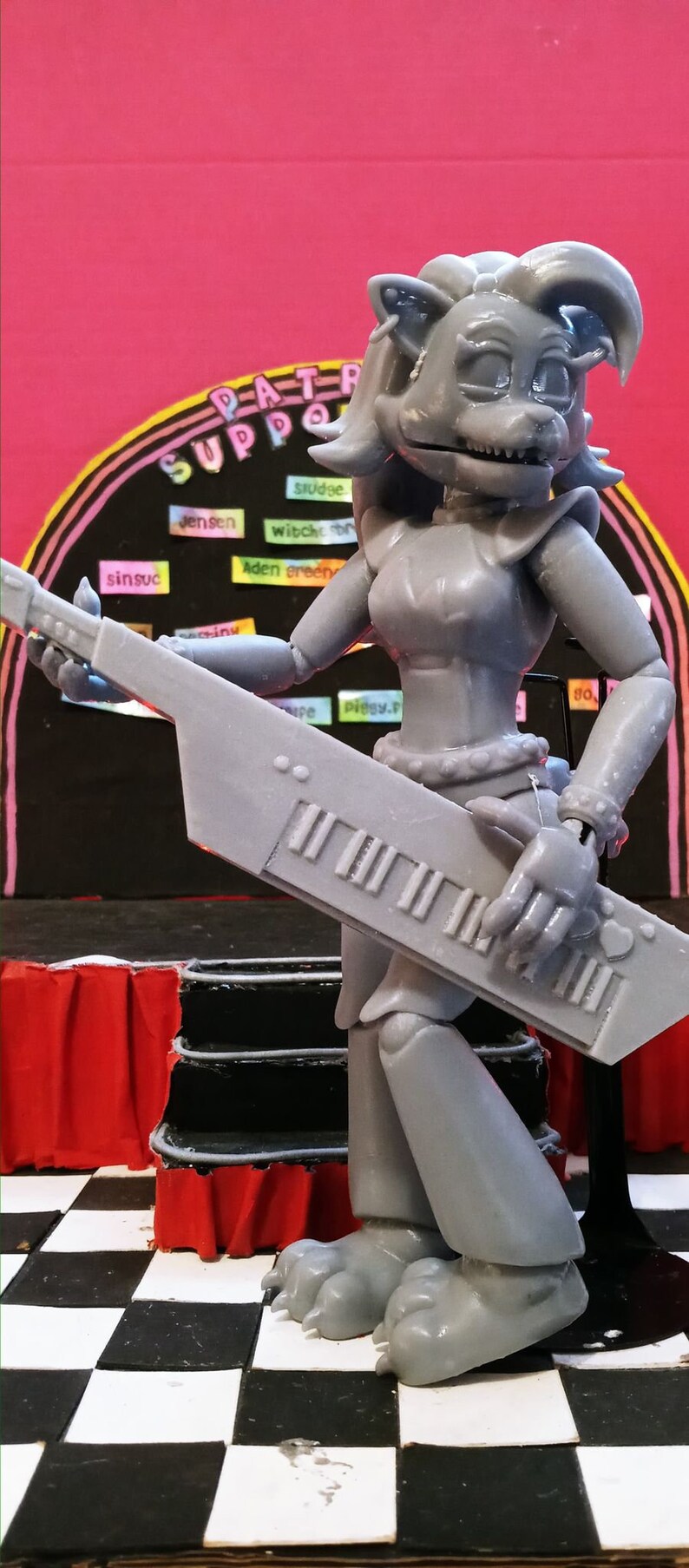 Roxanne Wolf Poseable Art Doll - Etsy