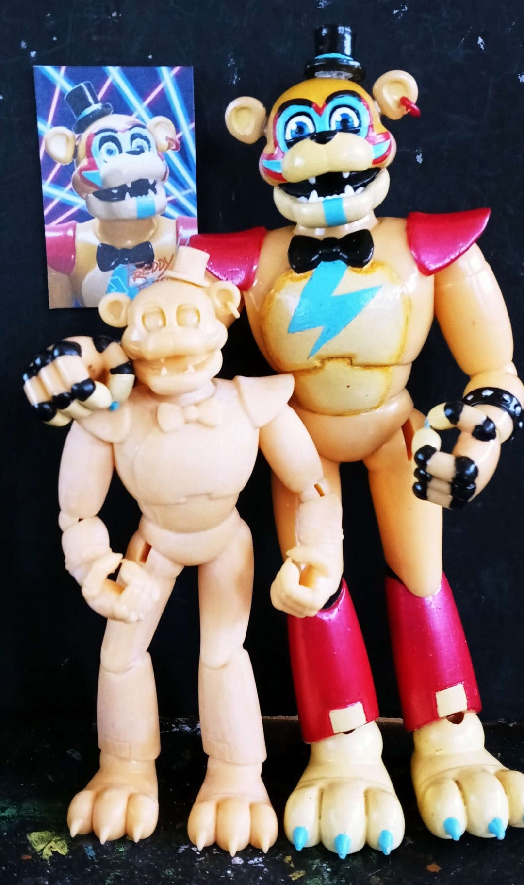 Mini Glamrock Freddy LIMITED - Etsy