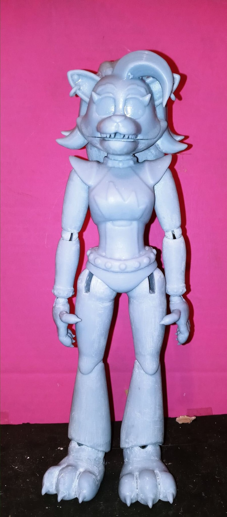 Roxanne Wolf Poseable Art Doll - Etsy