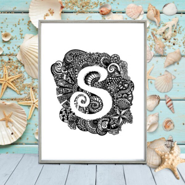 Letter S Wall Decor - Etsy
