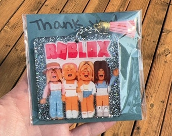 3D Printed ROBLOX Keychain - Etsy