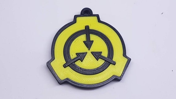 Scp Foundation Scp Keyring Scp Keychain Scp Scp Logo | Etsy Ireland