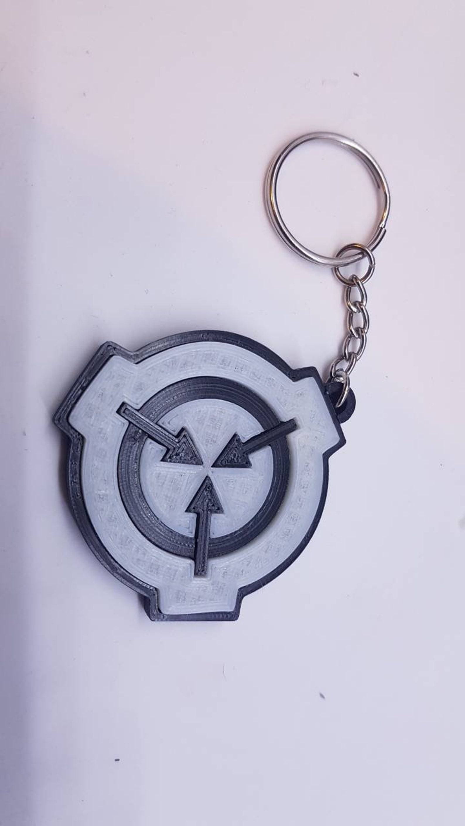 Scp Foundation Scp Keyring Scp Keychain Scp Scp Logo - Etsy