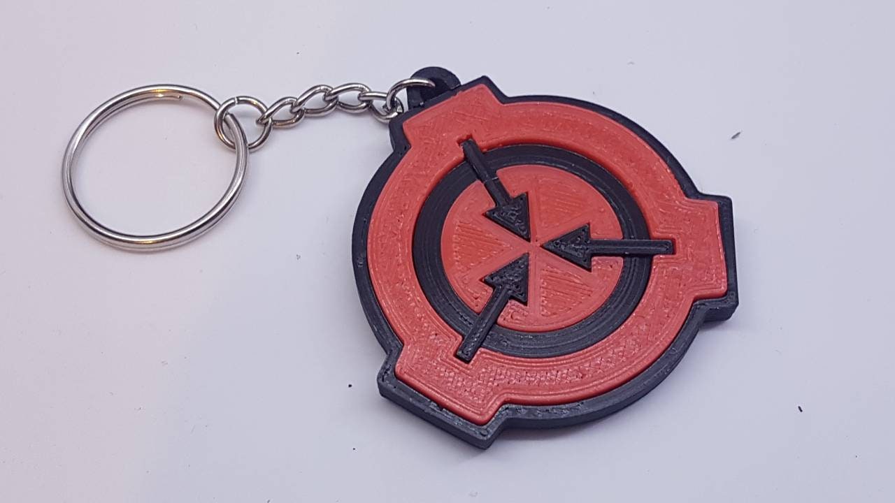 Scp Foundation Scp Keyring Scp Keychain Scp Scp Logo - Etsy Ireland