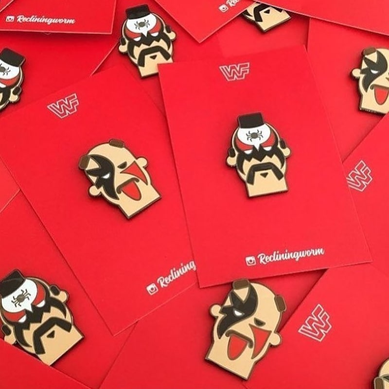 Wrestling Pins - Etsy