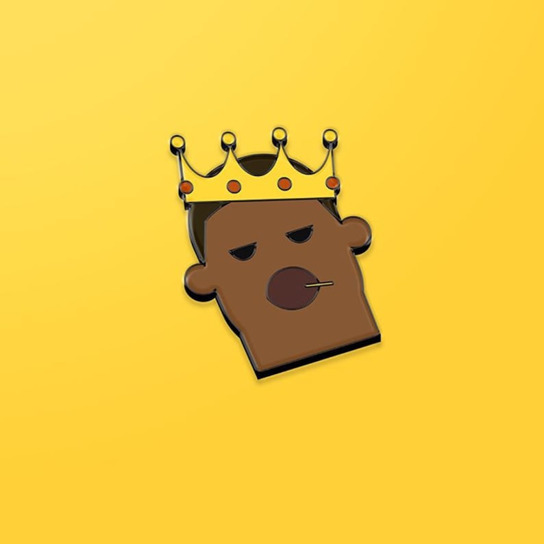 Notorious BIG, Biggie Smalls Hard Enamel Pin, Hip Hop Gift - Etsy