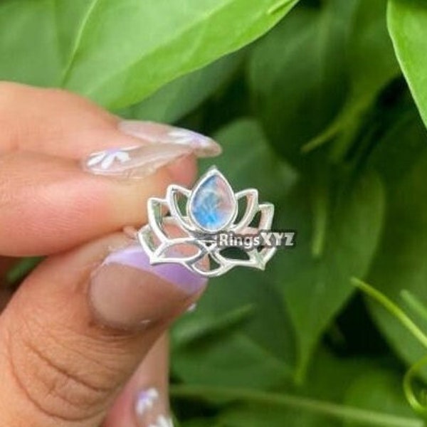 Lotus Ring - Etsy