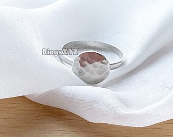 Flat Circle Ring - Etsy