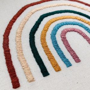 6 Line, Large Custom Colour Rainbow, Nursery Interior, Baby Shower Gift ...