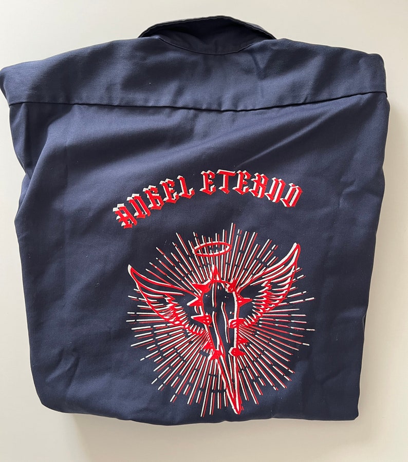 Angel Eterno Mechanic Shirt - Etsy
