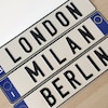 Custom Name Black European Front License Plate Delete Home Decor Metal ...