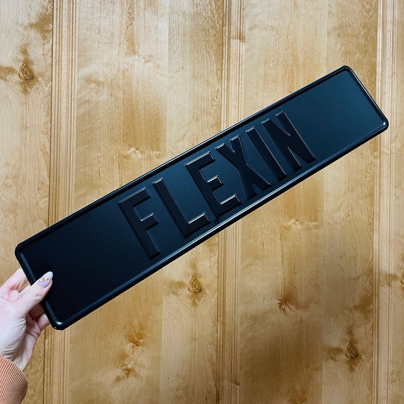 Odi Plate Decal Template - Etsy