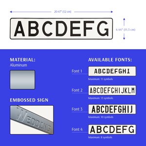 Custom Black on Black Nameplate Name Plate Black European License Home ...