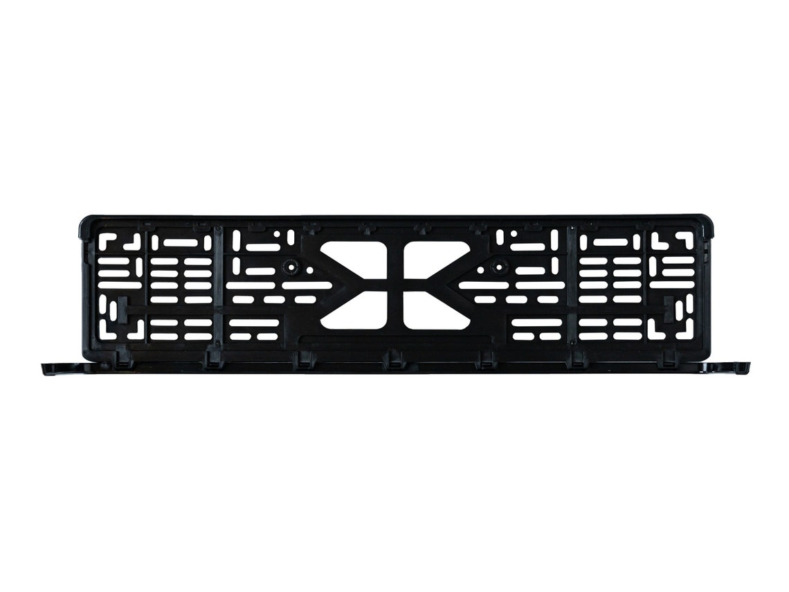 European License Plate Frame Holder Skoda BMW Audi, Universal Euro Auto ...