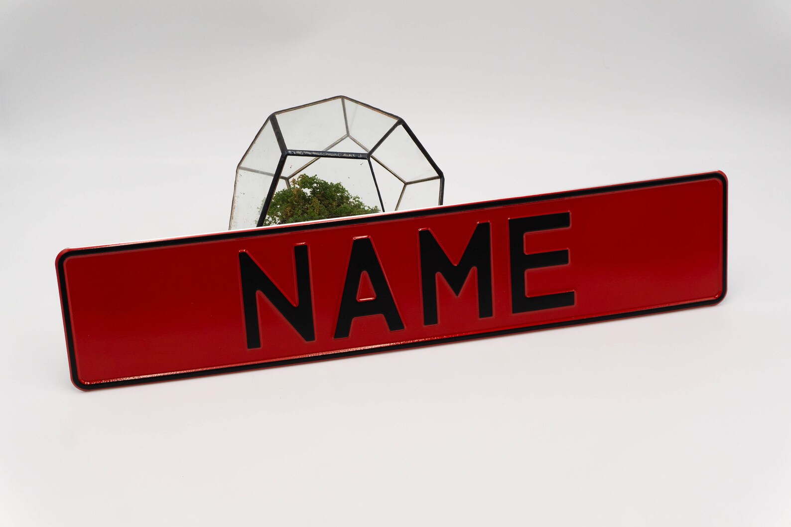 Name Sign Plaque Plate Red License Name Badge Metal Art Etsy name-sign-plaque-plate-red-license-name-badge-metal-art-etsy