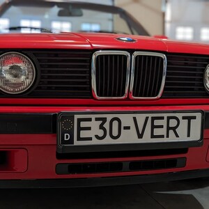 Custom Black European License Plate Delete German Copy Personalized ...