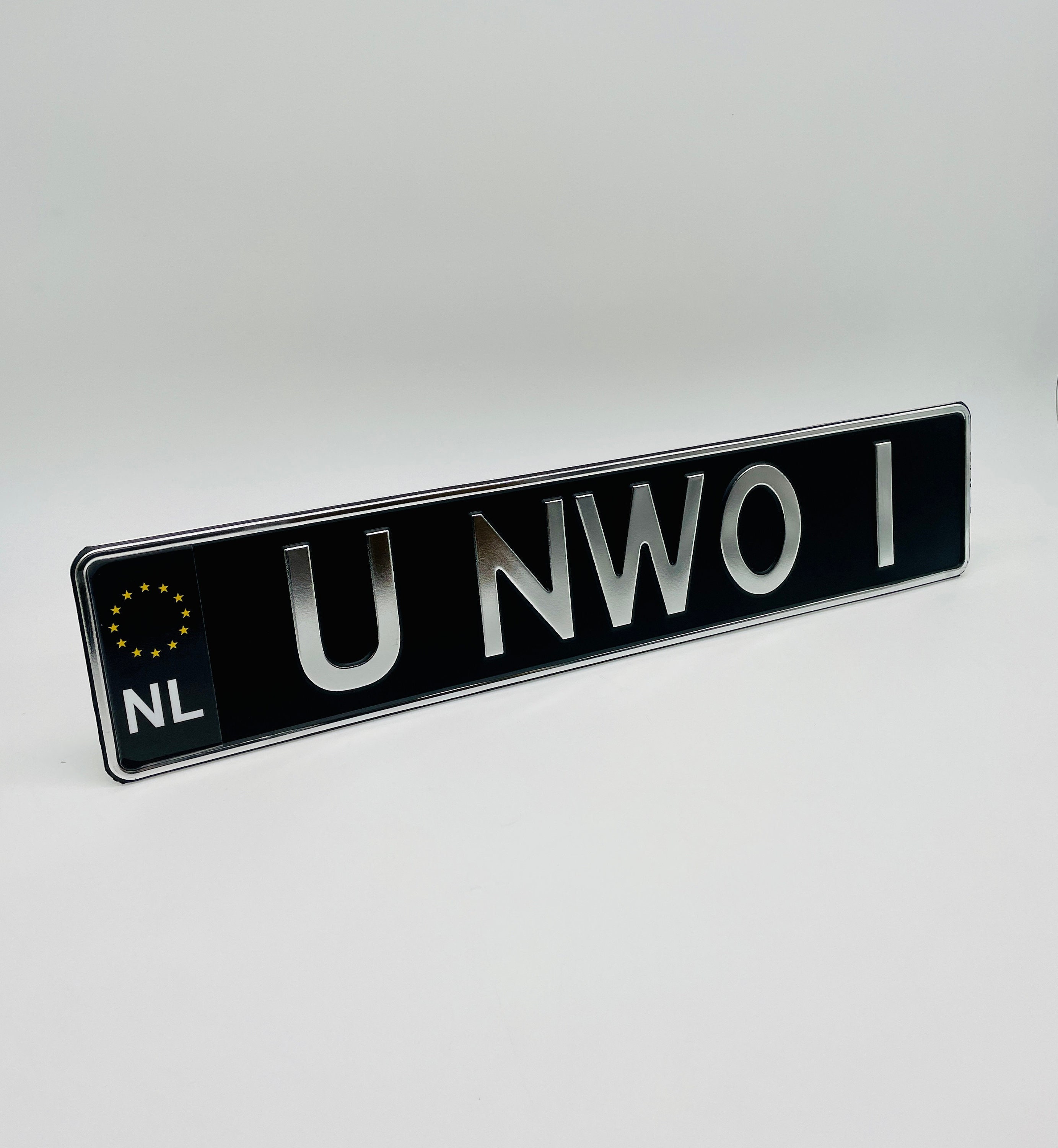 Custom Black European License Plate German Copy Personalized - Etsy