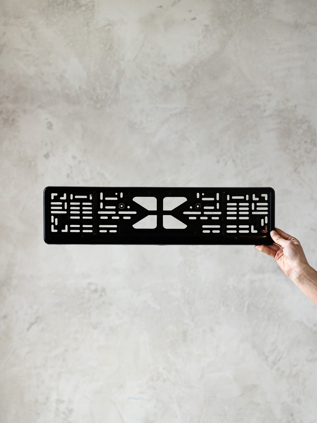European License Plate Frame Holder Skoda BMW Audi, Universal Euro Auto ...