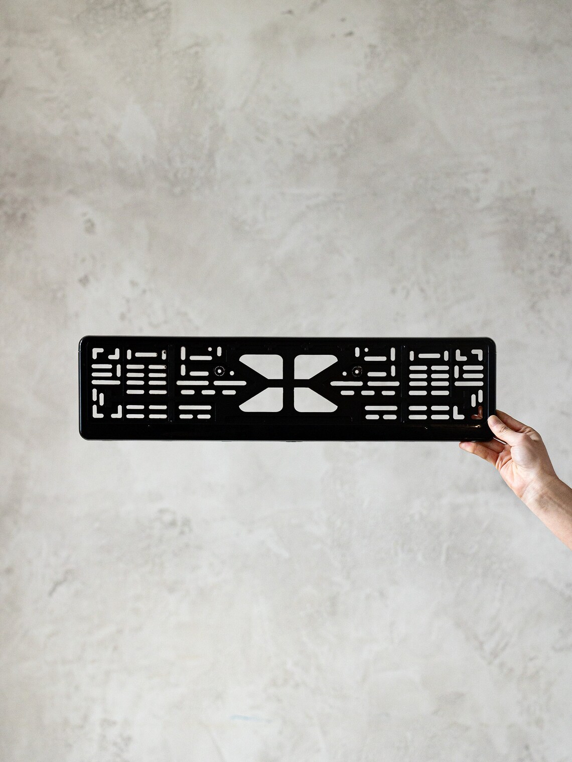 European License Plate Frame Holder Skoda BMW Audi, Universal Euro Auto ...