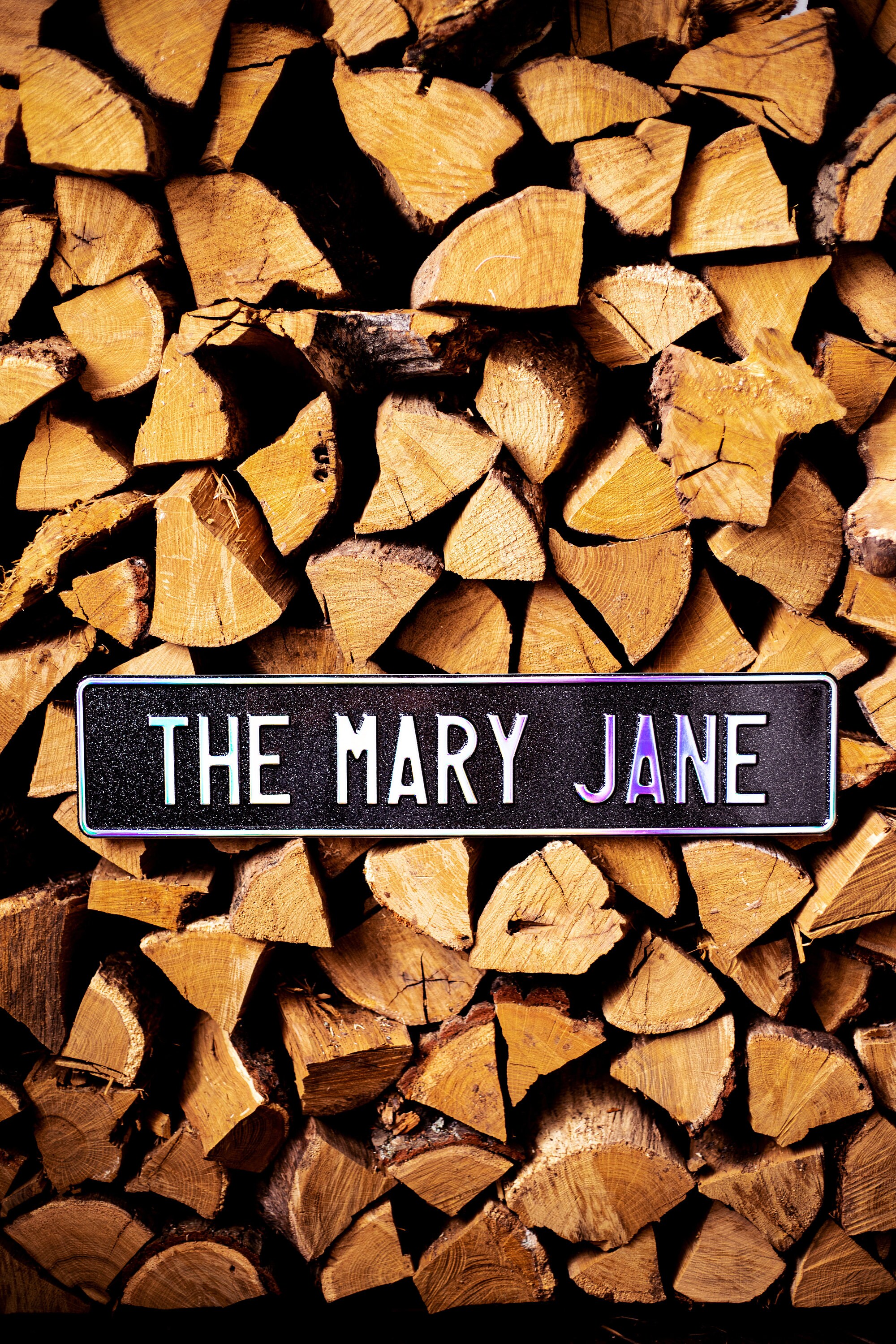 Custom Rainbow Black Sign the Mary Jane Halloween Plate Mockup - Etsy UK
