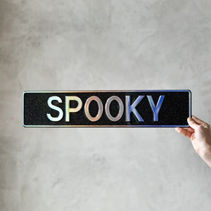 Custom Black Front License Plate Delete Home House Decor Metal ...