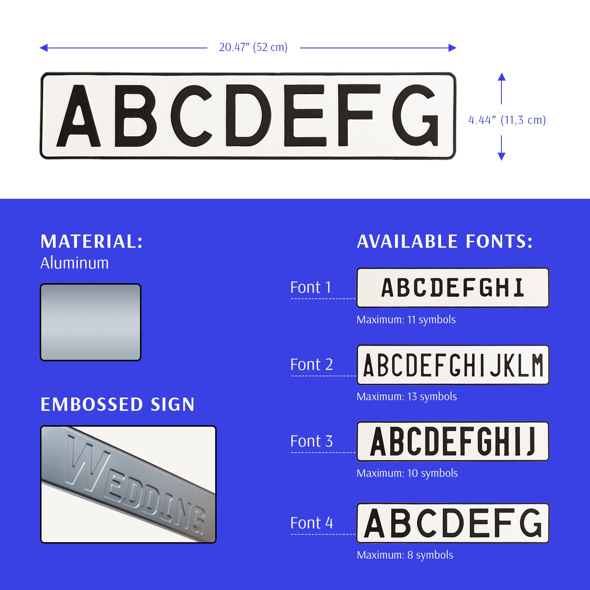 Custom Black License Plate Front Euro License Plate Delete Home House ...