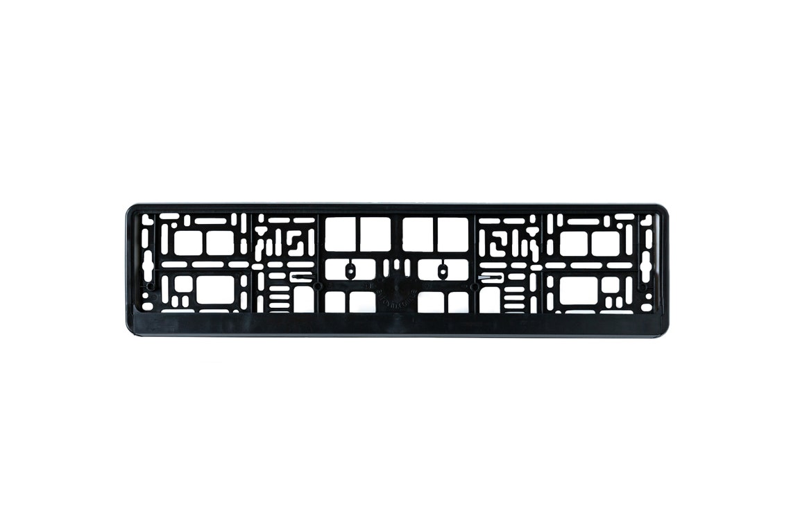 European License Plate Frame Holder Skoda BMW Audi, Universal Euro Auto ...
