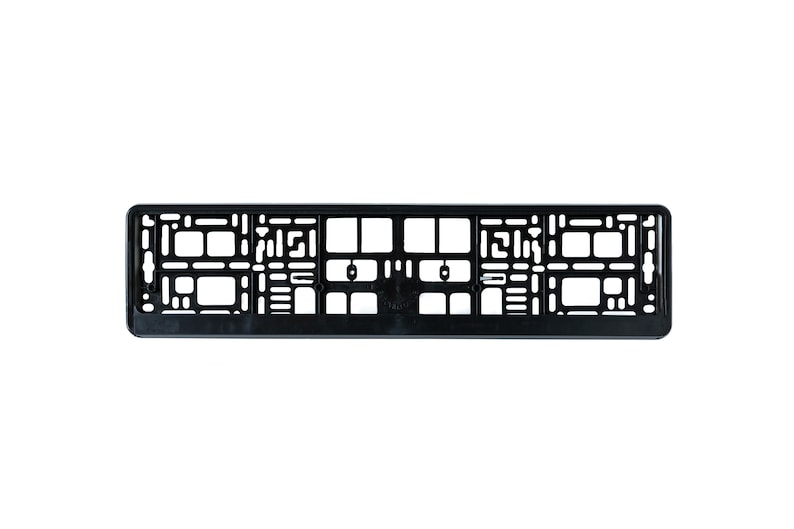 European License Plate Frame Holder Skoda BMW Audi, Universal Euro Auto ...