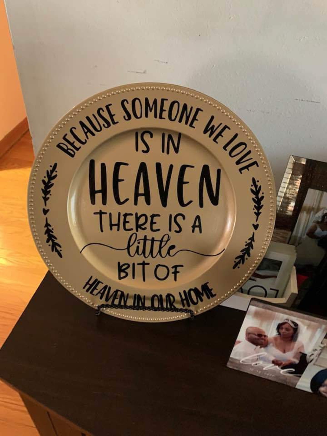 Personalized Charger Plate - Etsy