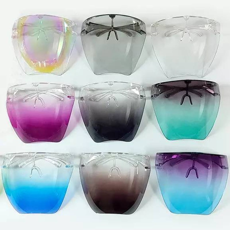 Glasses Face Shield - Etsy