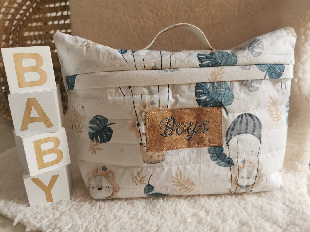 Large Personalized Embroidered Baby Child Toiletry Bag, Travel Kit ...