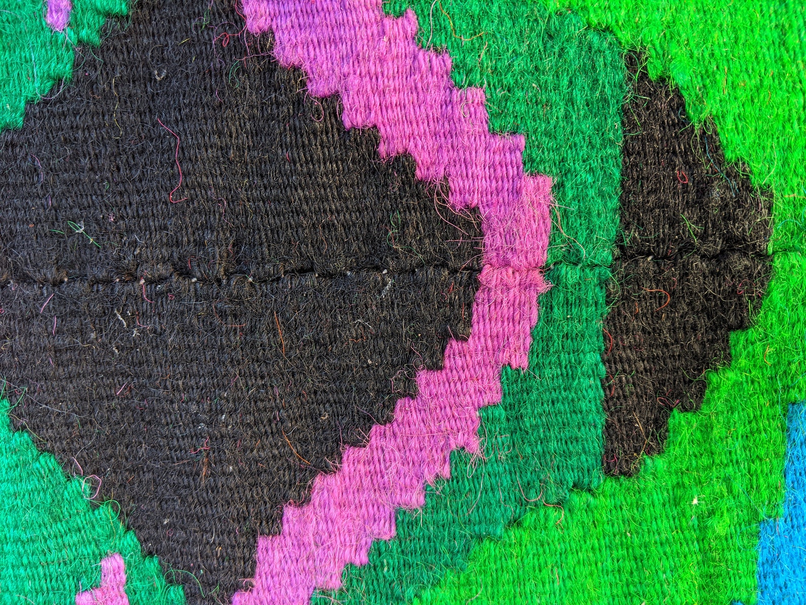 Bosnian Wool Rug, Hand-woven, From the 1970's - Etsy