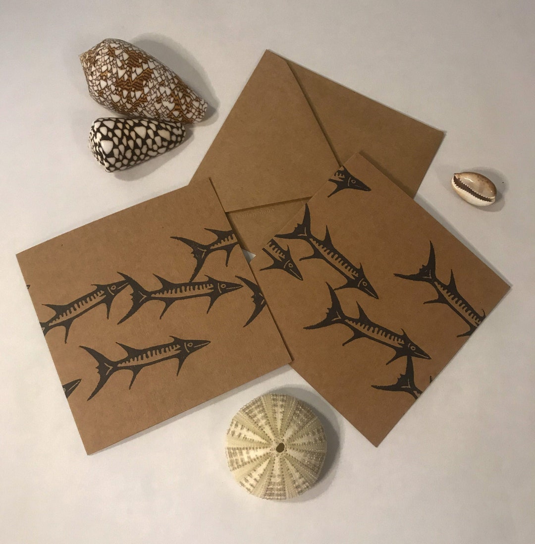 Greeting Cards barracuda - Etsy