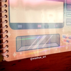 Vending Machine Ita Sticker Book Reusable Sticker Book - Etsy