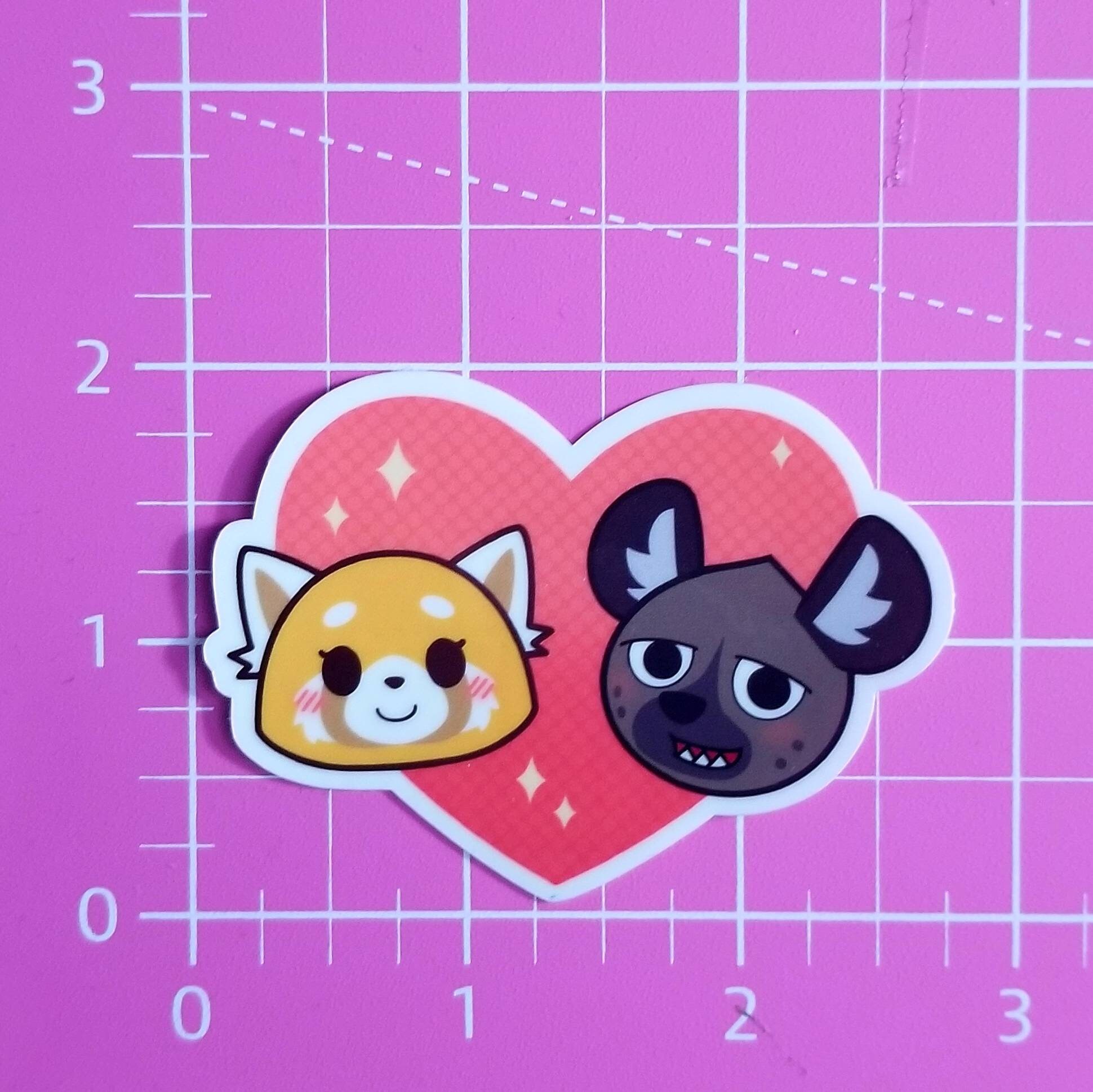 Retsuko X Haida Vinyl Sticker - Etsy