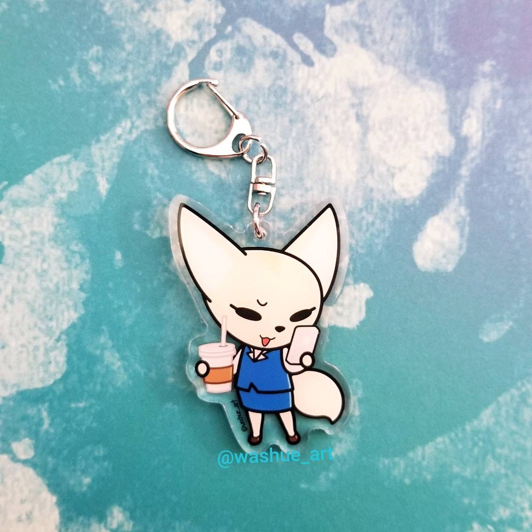 Fenneko Acrylic Charm - Etsy