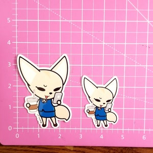 Fenneko Vinyl Sticker - Etsy