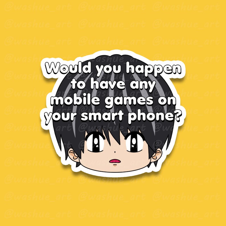 Kotaro Meme Vinyl Sticker Kotaro Lives Alone Sticker - Etsy