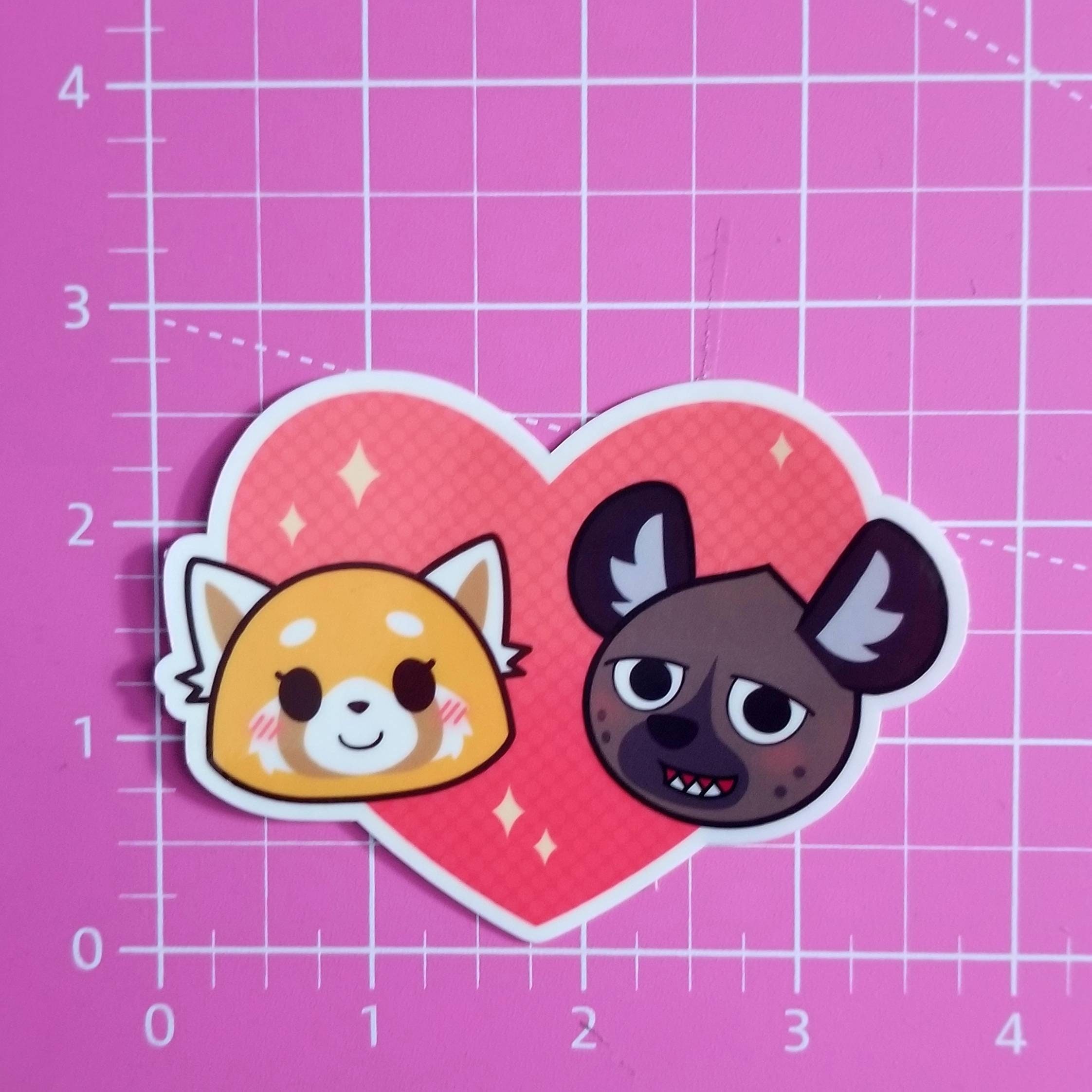 Retsuko X Haida Vinyl Sticker - Etsy