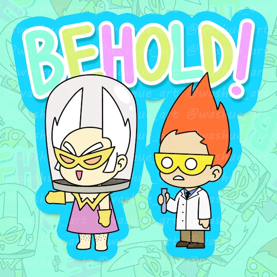 Dr. Weird and Steve ATHF Vinyl Sticker Holographic - Etsy