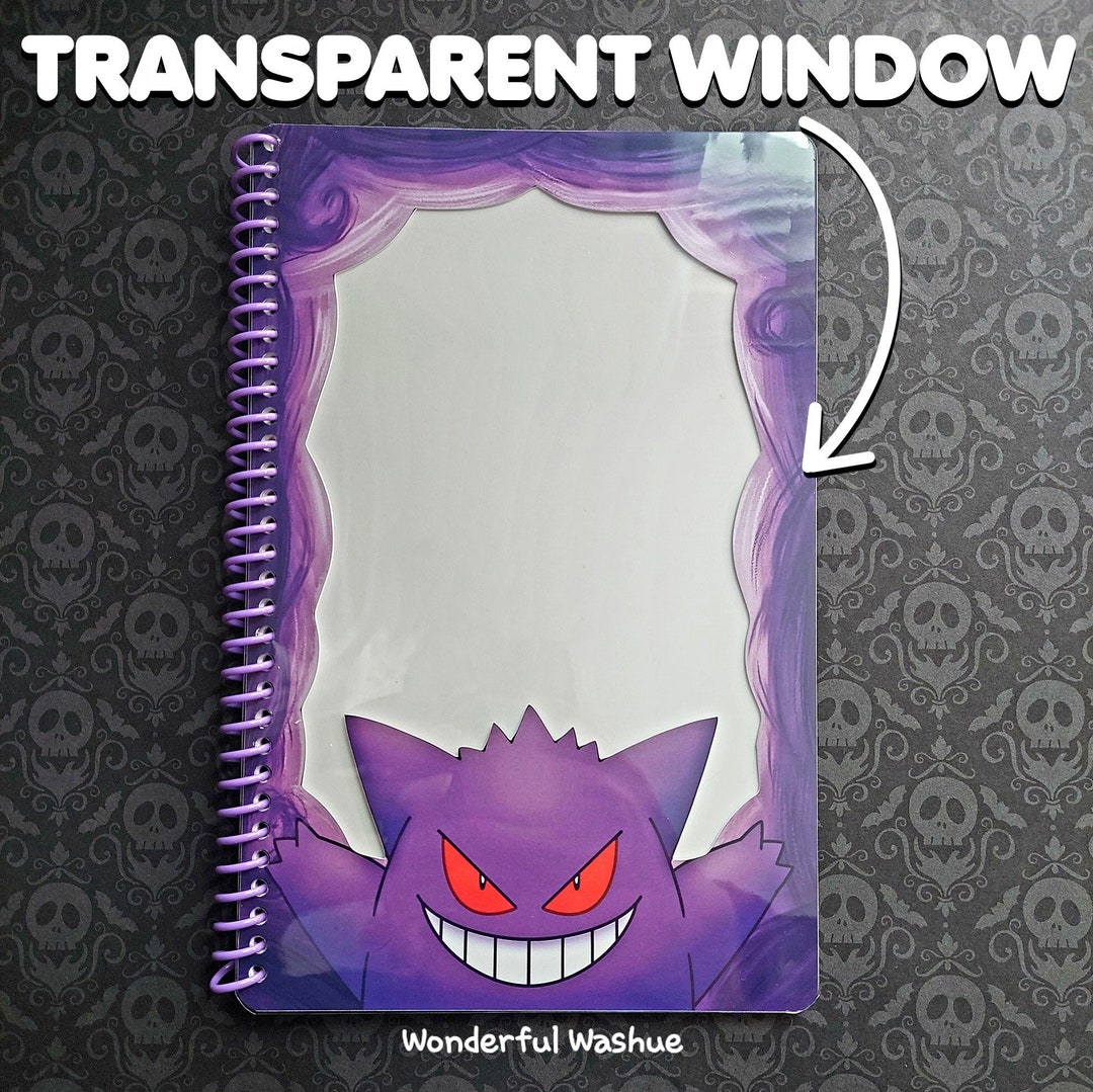 Gengar Ita Sticker Book | Reusable Sticker Book | Sticker Collection ...