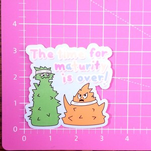 Plutonians ATHF Vinyl Sticker Holographic - Etsy