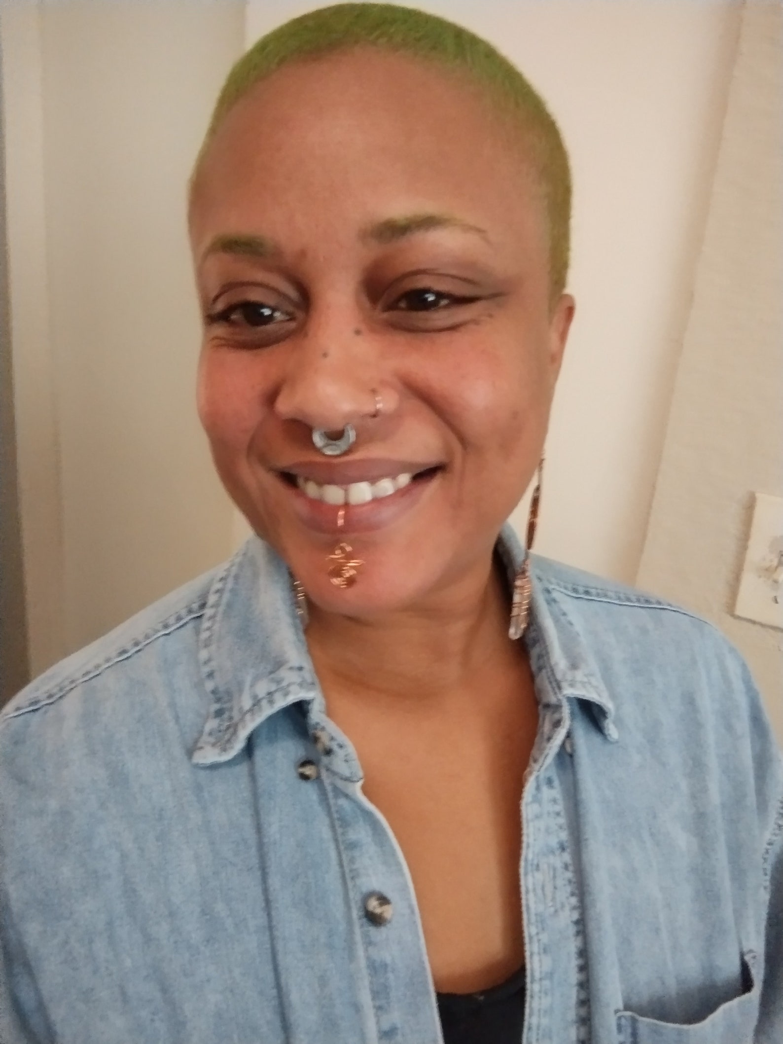 Yemaya Goddess Lip Cuff adjustable Lip Cuff NO PIERCING - Etsy