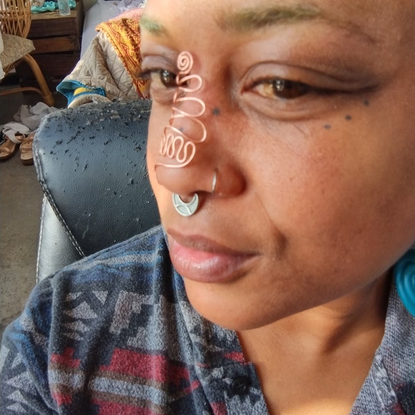 African Nose Cuff - Etsy